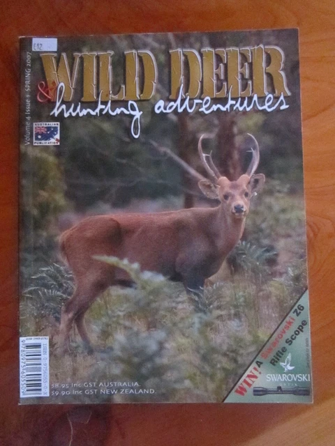 MAGAZINE WILD DEER & Hunting Adventures Vol. 4 Issue 1 Great * Must See ...