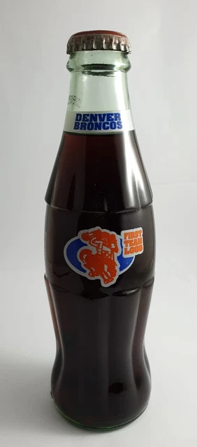 COCA COLA LIMITED Edition 237Ml Bottle. Denver Broncos "First Team Logo ...