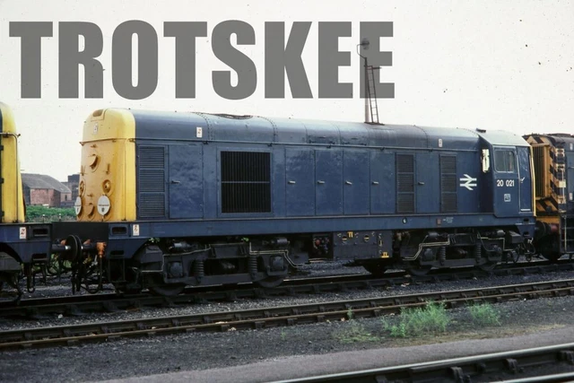 35MM SLIDE BR British Railways Diesel Loco Class 20 20021 Frodingham 1982 Orig £3.99 - PicClick UK