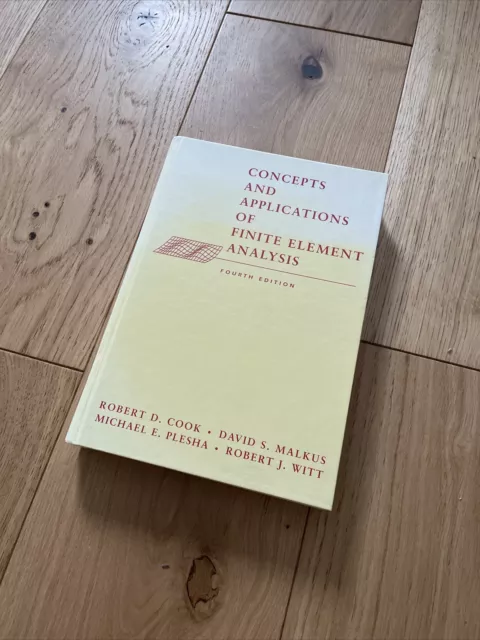 CONCEPTS AND APPLICATIONS of Finite Element Analysis - Robert Cook EUR ... CONCEPTS AND APPLICATIONS of Finite Element Analysis - Robert Cook EUR ...