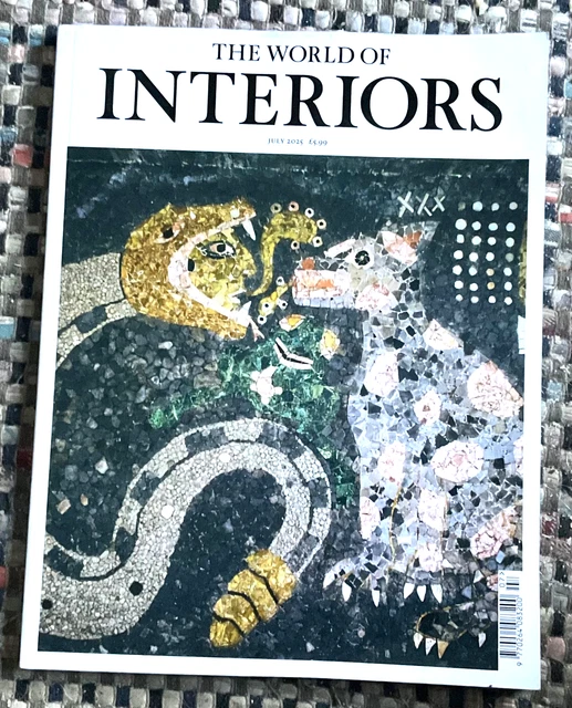 THE WORLD OF Interiors Magazine - July 2025 £6.50 - PicClick UK