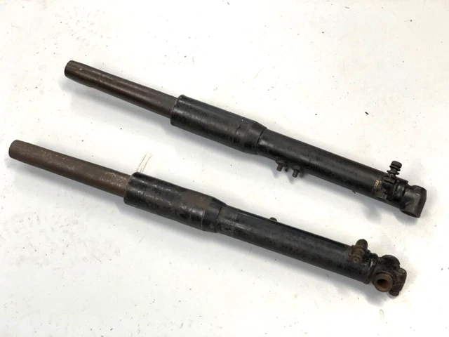 BSA A7 PLUNGER forks 65-5346 65-5350 spindle type with 7″ single sided ...