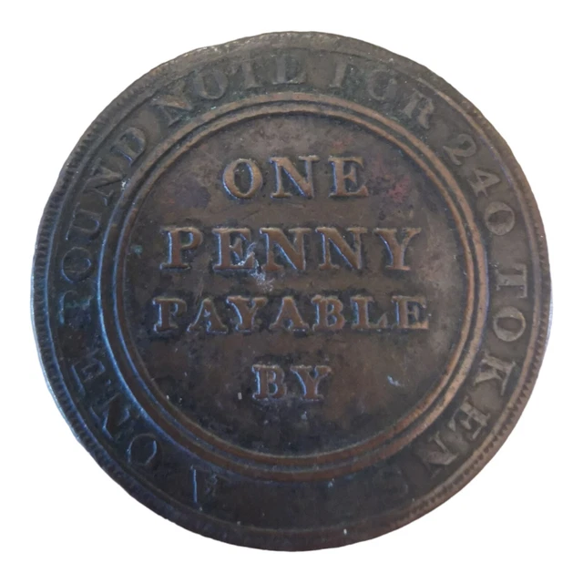SAMUEL FEREDAY BILSTON 1812 One Penny Copper Token Coin $38.03 ...