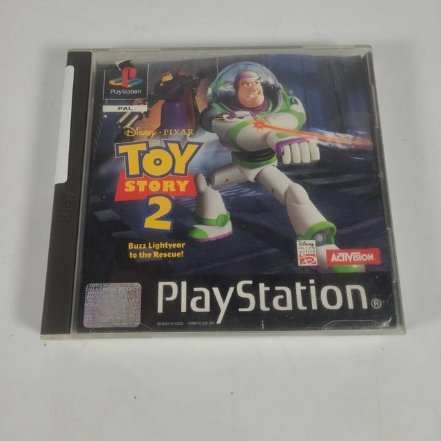 TOY STORY 2 Buzz Lightyear to the Rescue Playstation PS1 Video Game ...