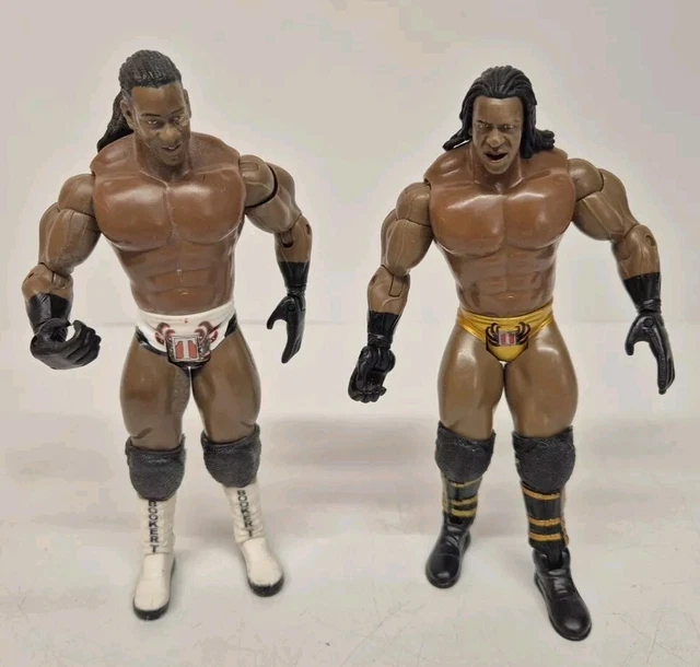 WWE KING BOOKER T JAKKS WRESTLING 2 x FIGURE RUTHLESS AGGRESSION SERIES 23 24 £11.99 - PicClick UK