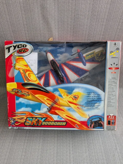 TYCO R/C SKY Scorcher Complete And Working Boxes With Remote Control ...