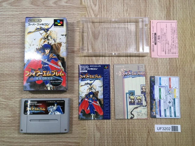 UF3202 FIRE EMBLEM Seisen no Keifu BOXED SNES Super Famicom Japan $114. ...