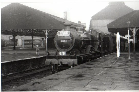 RAIL PHOTO LMS 440 Compound 41102 Blackburn station Lancashire LYR £2. ...