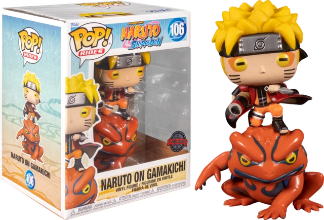 NARUTO: SHIPPUDEN - Naruto Sage Mode on Gamakichi US Exclusive Pop ...