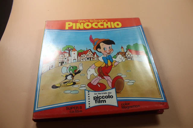 VINTAGE WALT DISNEY Pinocchio Super 8mm Color magnetton Film used $39. ...