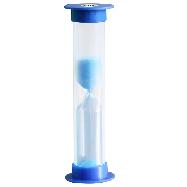 TRIXES 60 SECONDS Blue Sand Timer NEW 60 Second / 1 Minute Sand Timers for Kids £2.99 - PicClick UK
