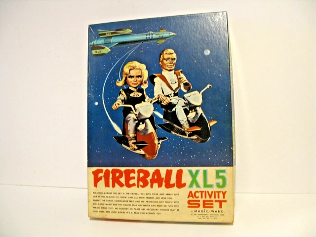 VERY, VERY RARE Fireball XL5 Gerry Anderson "Activity Game", "Mint ...
