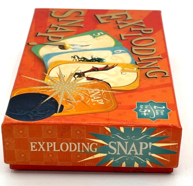 UNIVERSAL STUDIOS HARRY Potter Exploding Snap Card Game Fast Paced VERY ...