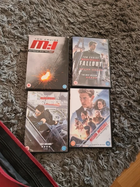 MISSION: IMPOSSIBLE - The Complete Movie Collection Everyone On Dvd Box ...