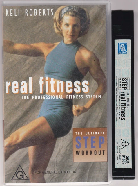 RARE VHS VIDEO Tape REAL FITNESS KELI ROBERTS Small Box Workout 1993 ...