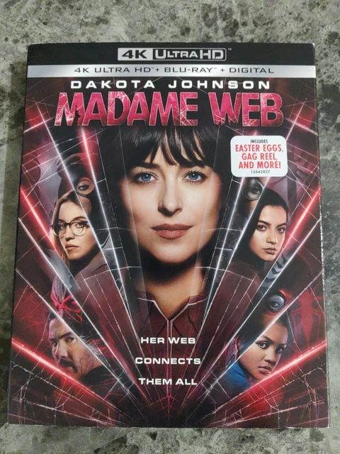 MADAME WEB (4K Ultra HD + Blu-ray, 2024) Aucun code numérique Spider Man EUR 9,21 - PicClick FR
