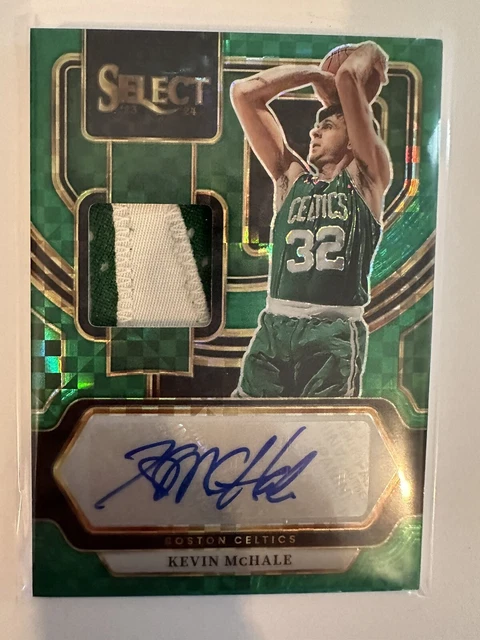 MAGLIA 2023-24 SELECT Kevin Mchale #AM-MCH verde Prizm GU toppa auto /5 ...