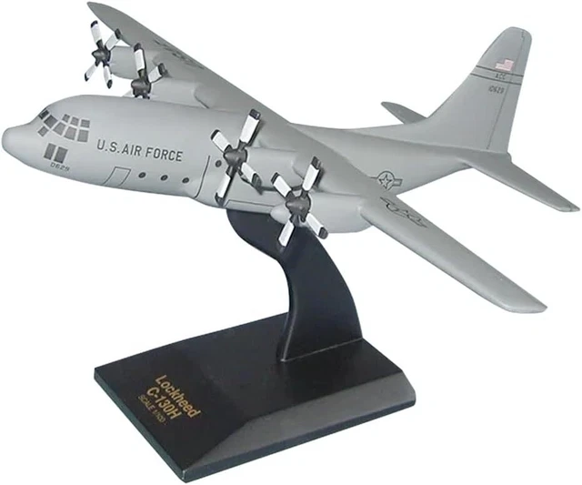 USAF LOCKHEED MARTIN C-130 Hercules Transport Desk Top Model 1/100 SC Airplane £371.09 - PicClick UK
