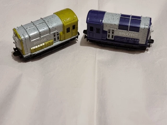 THOMAS THE TANK Engine & Friends ERTL DODGE & SPLATTER TRAIN DIECAST ...