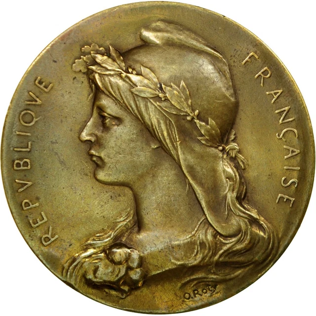 FRANKREICH, MEDAILLE, MARIANNE, République Française, Roty, SS+, Bronze ...