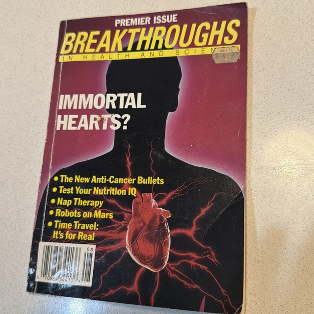 BREAKTHROUGHS MAGAZINE PREMIER Issue Vol 1 No 1 Vintage 1990 Health ...