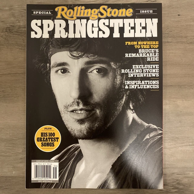 ROLLING STONE SPECIAL Issue BRUCE SPRINGSTEEN: From Nowhere to the Top ...