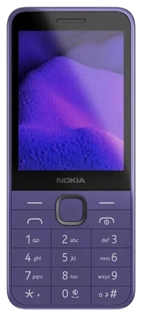 NOKIA 235 4G | Violet tout nouveau clavier téléphone double SIM sans ...