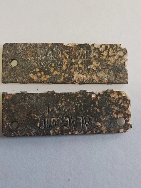 GERMAN WW2 PRISONER Of War Stalag VIIIC Sagan Identity Tag £25.00 ...