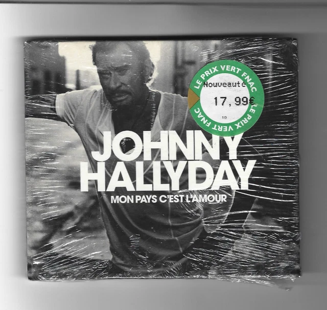 CD JOHNNY HALLYDAY Mon Pays C Est L Amour Sous Blister Neuf EUR 5,80 ...
