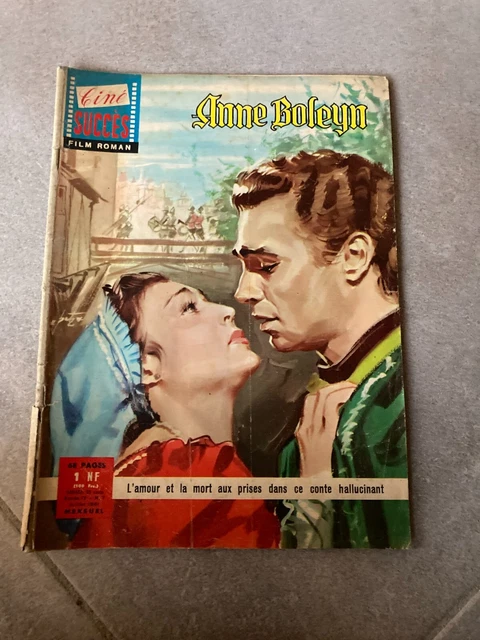 ROMAN PHOTO CINE SUCCES N°7 1961 ANNE BOLEYN Mary Lamar Rafael Luis ...