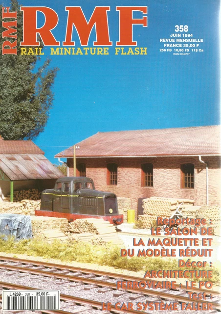 RMF N° 358 Salon De La Maquette Et Du Modele Reduit / Ferroviaire : Le Po EUR 4,50 - PicClick FR