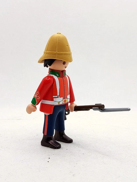 PLAYMOBIL CUSTOM BRITISH ENGLISH COLONIAL SOLDIER ANGLO-ZULU WAR soldier B EUR 10,23 - PicClick FR