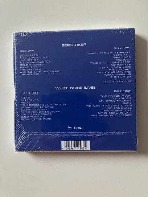 GARY NUMAN “BERSERKER” Expanded 4CD Box Set - New/Sealed £5.21 ...