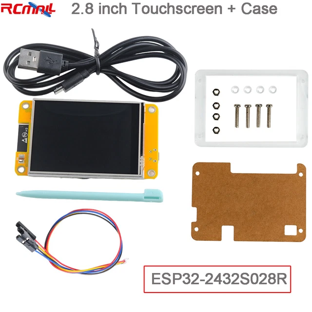 2.8& ESP32 MODULE ESP32-2432S028R TFT LCD Display ILI9341 Touchscreen ...
