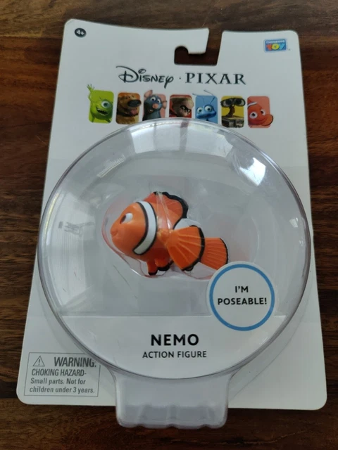 DISNEY PIXAR FINDING Nemo Poseable Action Figure Thinkway Toy New $14. ...