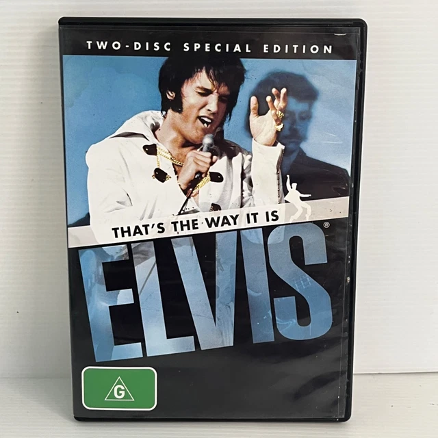 ELVIS DVD THAT'S the Way It Is 1970 Elvis Presley 2-Disc Special ...