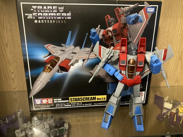 TRANSFORMERS MASTERPIECE STARSCREAM Mp-52 Takara £250.00 - PicClick UK