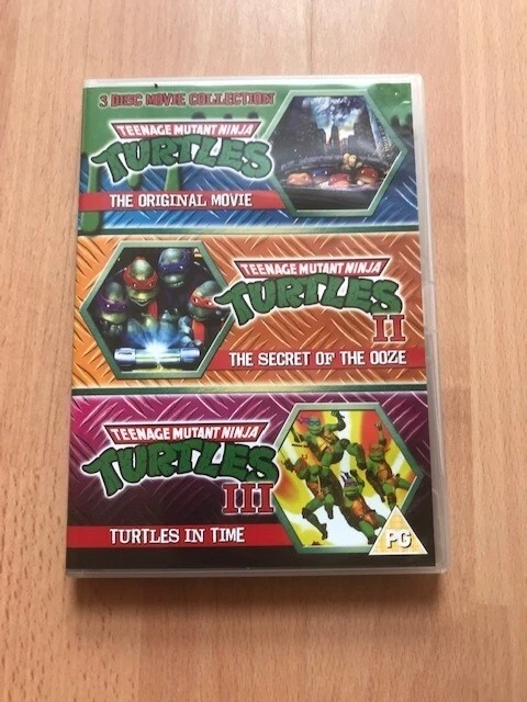 TEENAGE MUTANT NINJA Turtles The Movie Collection DVD Set - Very Good ...