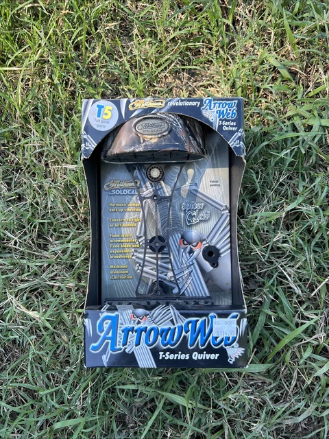 MATHEWS SOLOCAM SPIDER Claw Web T-Series 5-Arrow Camo Bow Quiver NO ...