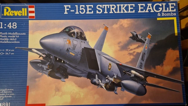 1/48 REVELL F-15E Strike Eagle Model Kit (Large) EUR 37,78 - PicClick DE