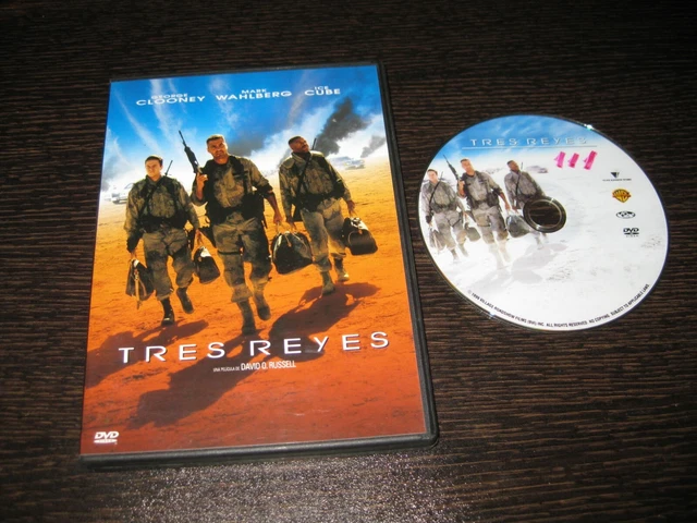 THREE KINGS DVD George Clooney Mark Wahlberg Ice £14.94 - PicClick UK
