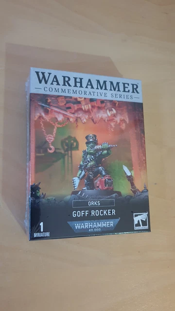 WARHAMMER 40000 ORKS Goff Rocker Limited Edition Commemorative Series ...