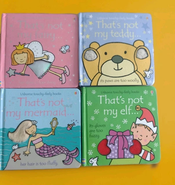 USBORNE THAT'S NOT My ....Touchy Feely Books Bundle baby sensory books ...