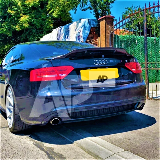 AUDI 'RS5 LOOK' A5 S5 RS5 B8 8T Coupe spoiler stivale coda d'anatra ...