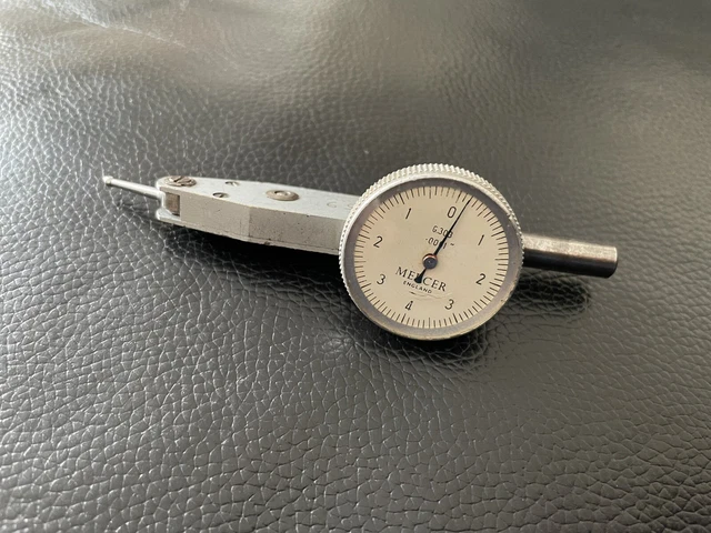 SMALL VINTAGE MERCER dial test indicator G 303-.0001" £35.00 - PicClick UK