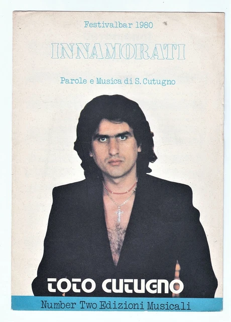 SPARTITO SHEET MUSIC TOTO CUTUGNO FLASH mike bongiorno 1980 EUR 24,00 ...