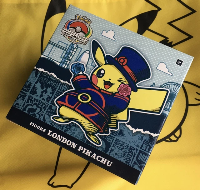 POKÉMON WORLD CHAMPIONSHIPS London 2022 Pikachu Figure Hand Painted New ...