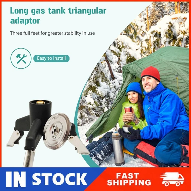 PORTABLE GAS TANK Stand Connector Ultralight Furnace Head Converter for ...