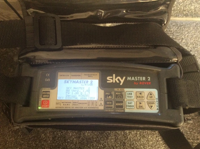 SKY MASTER 2 Rover Sky satellite meter with charger £99.00 - PicClick UK