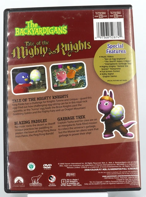 BACKYARDIGANS - TALE of the Mighty Knights (DVD, 2008) $13.50 - PicClick CA